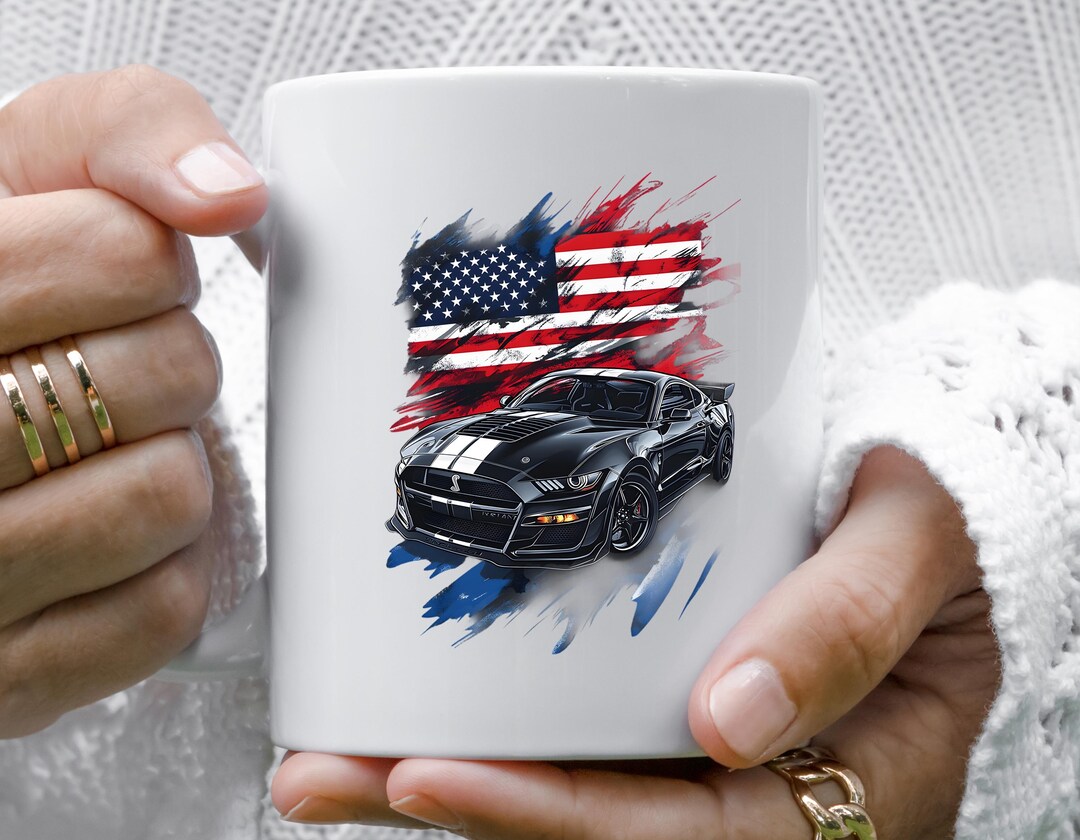Ford Mustang Coffee Mug: Classic Muscle Car Fan Gift - Etsy