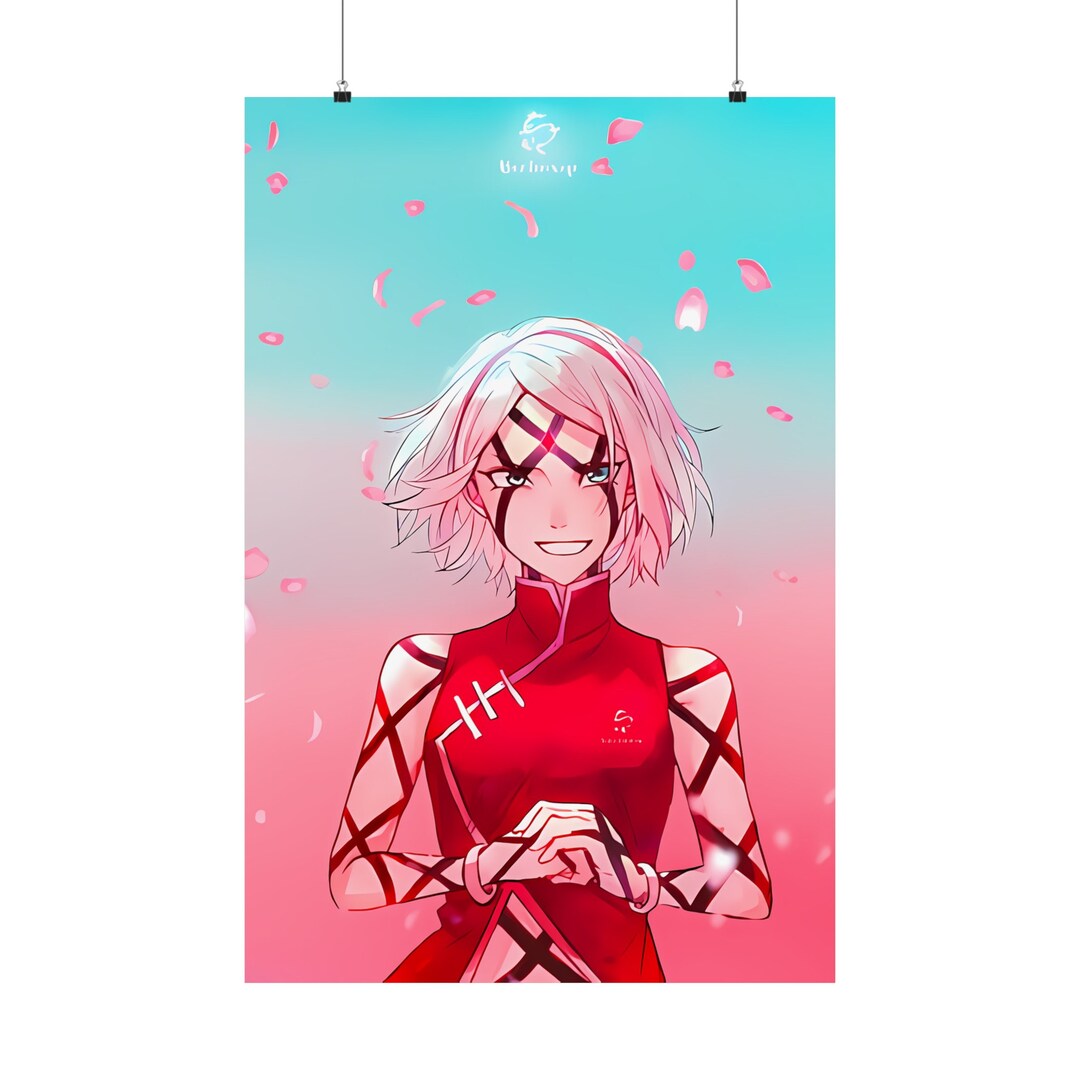 Stunning Sakura Haruno Poster Naruto Character Art Sakura Wall Art ...