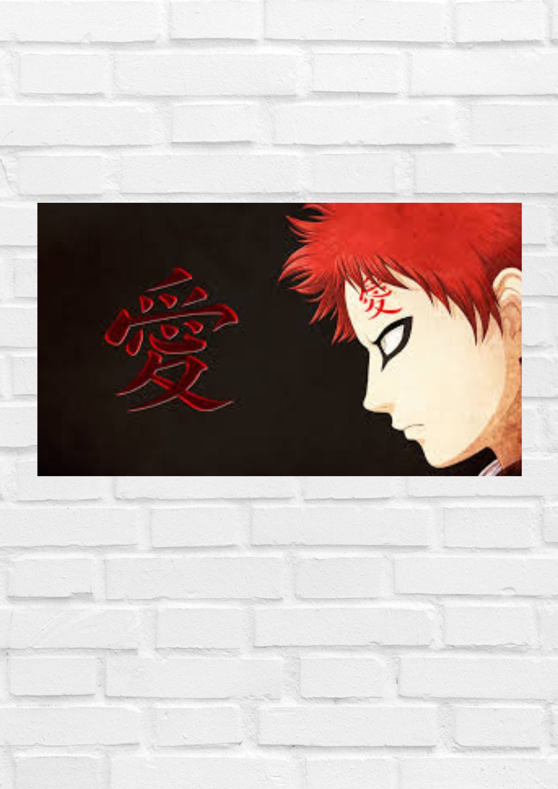 Gaara X Naruto Anime Wall Art Gaara Anime Poster Gaara Anime Wall Décor ...