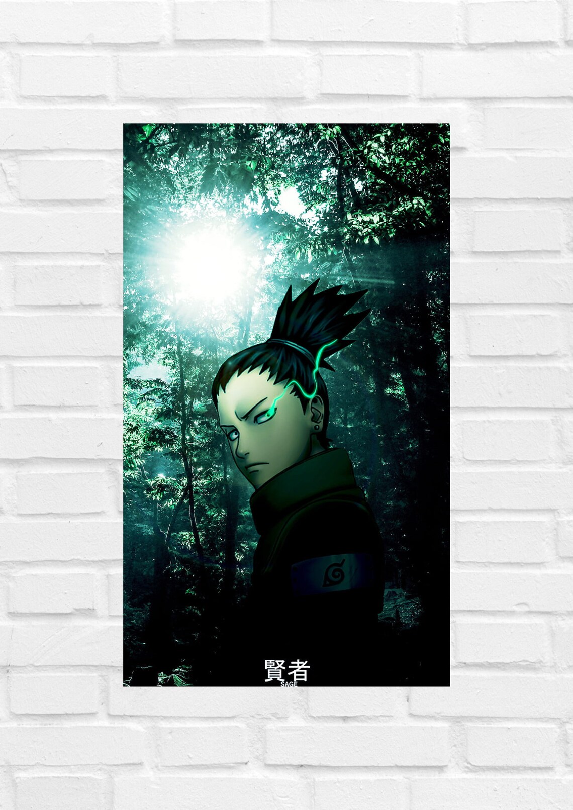 Shikamaru Anime Wall Art Shikamaru Anime Poster Shikamaru Anime Wall ...