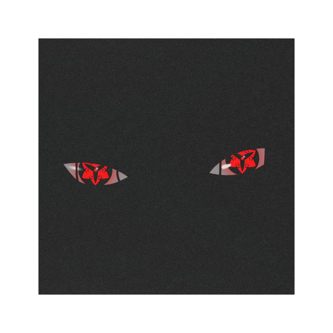 Sharingan Eyes Car Magnet Naruto Inspired, Anime Magnetic Decal ...