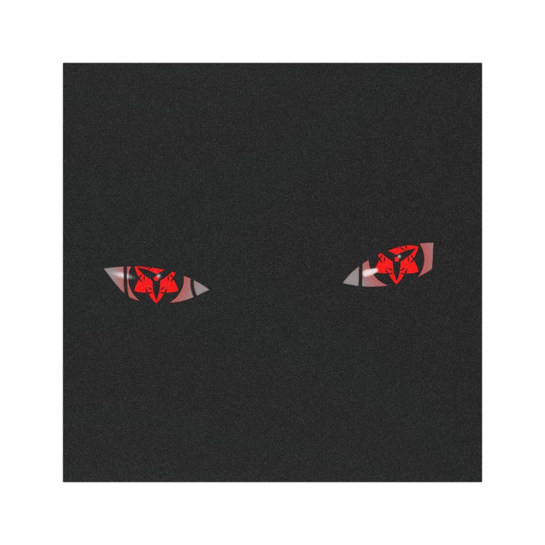 Sharingan Eyes Car Magnet Naruto Inspired, Anime Magnetic Decal ...