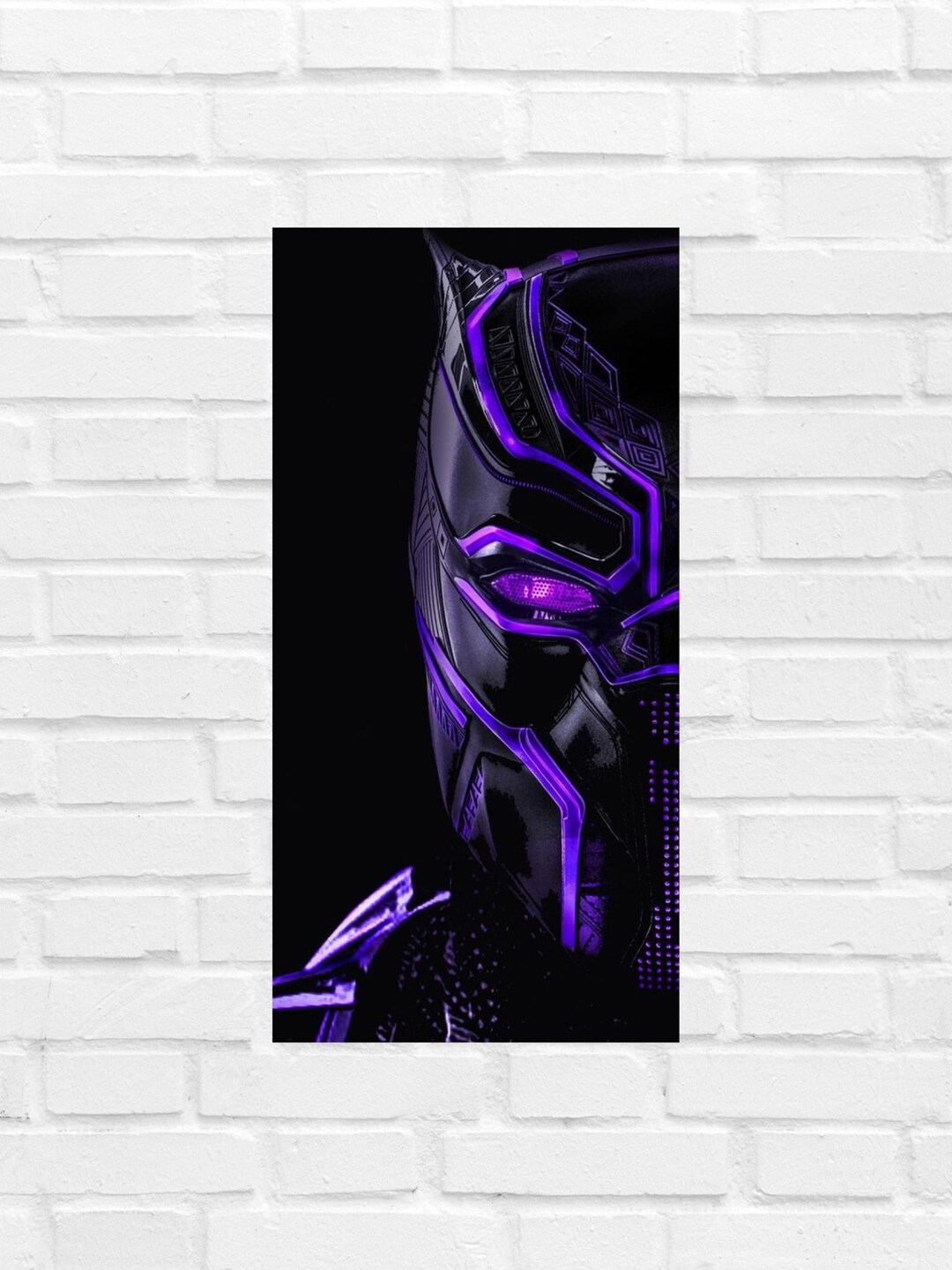 Black Panther Poster Marvel Wall Art Super Hero Print 24x36 Home Decor ...