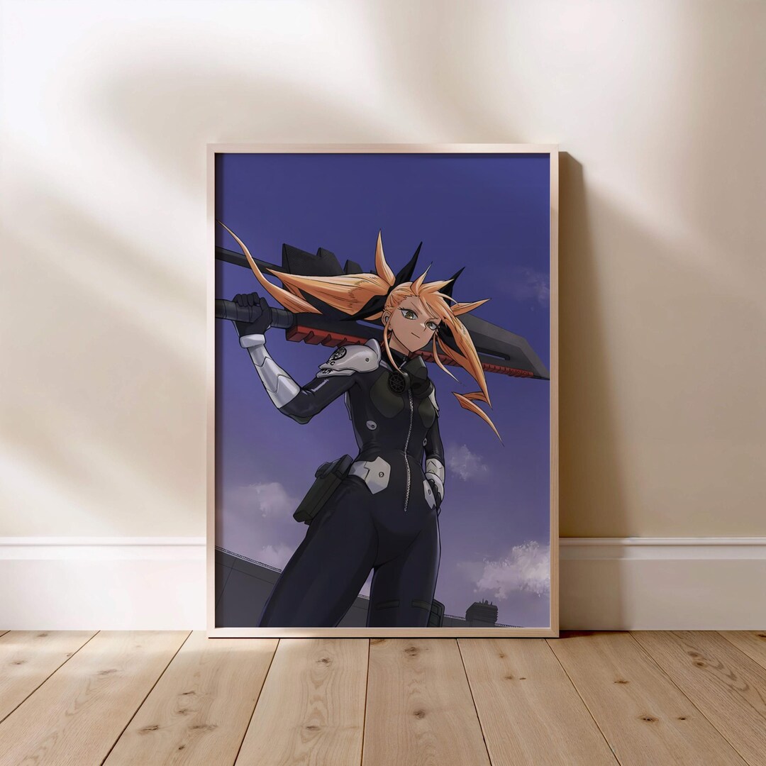 Shinomiya Wall Art Print Kaiju No. 8 Poster Featuring Elite Teen ...