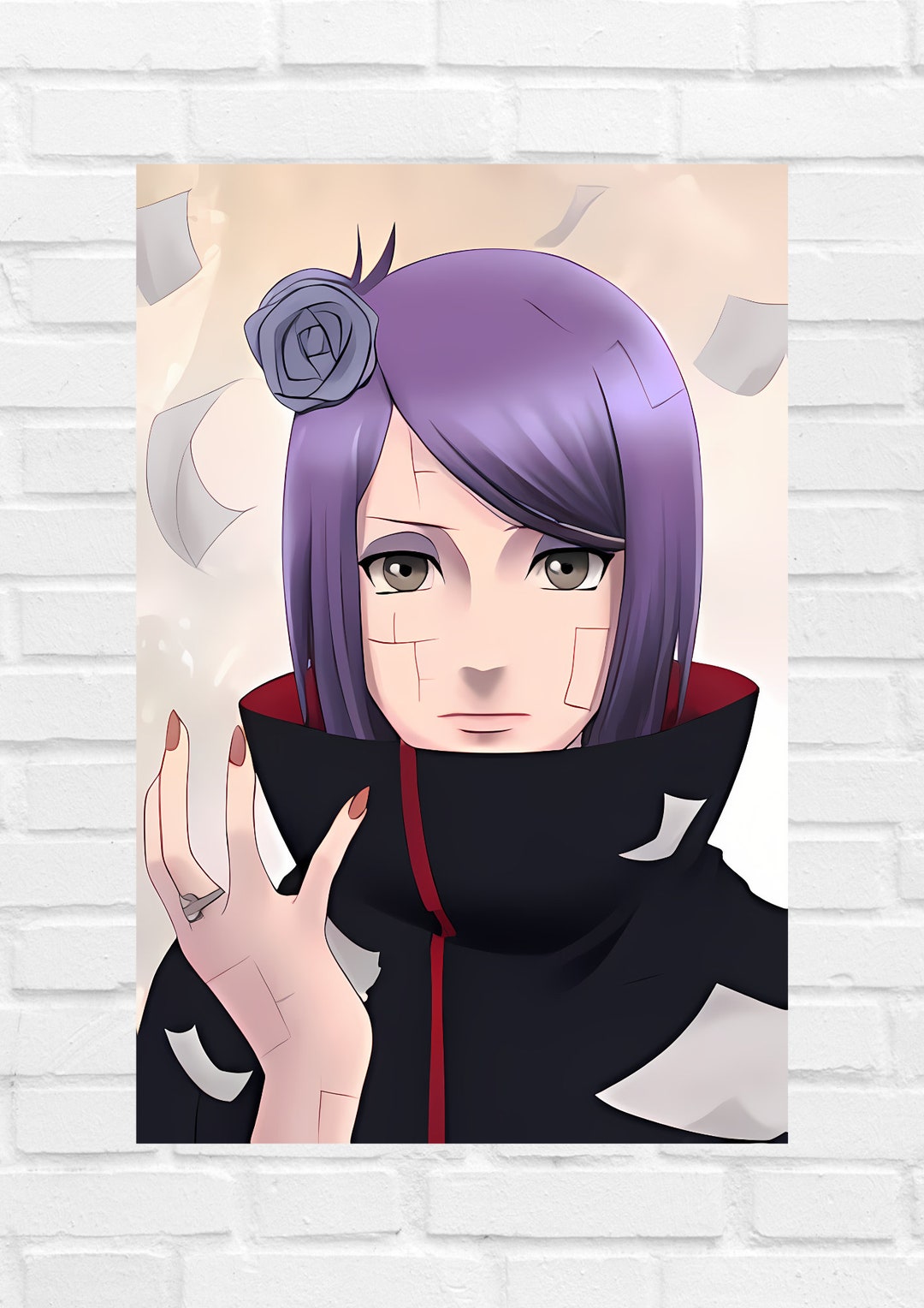 Konan Anime Wall Art Konan Anime Poster Konan Anime Wall Décor Akatsuki ...
