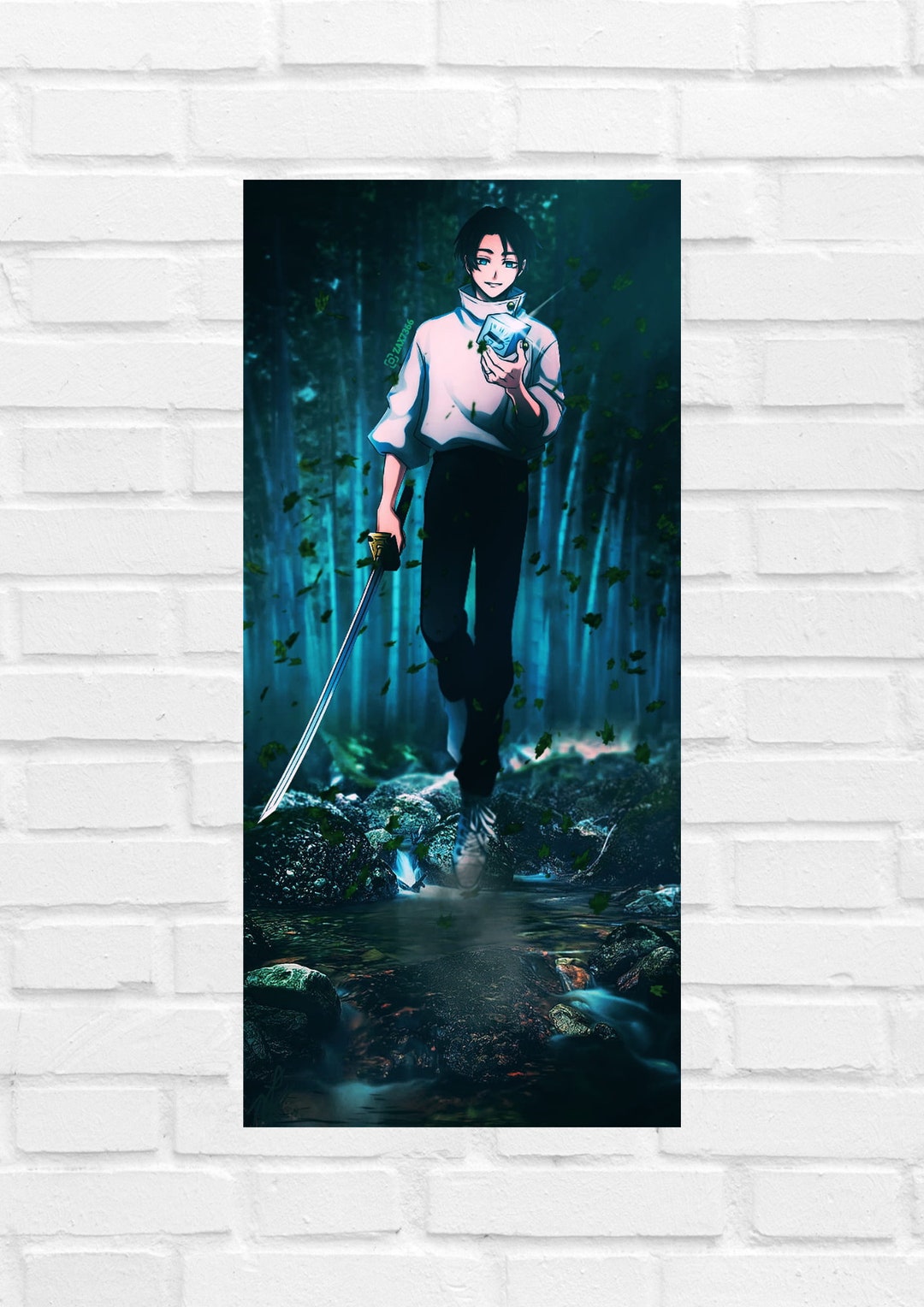 Yuta Anime Wall Art Yuta Anime Poster Yuta Anime Wall Décor Yuta Wall ...