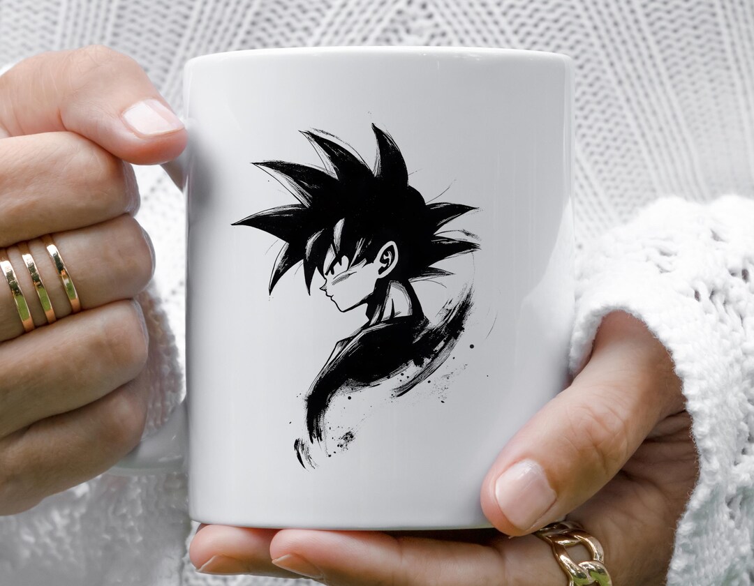 Anime Goku Mug, Dragon Ball Ceramic Mug, Anime Fans Gift, Otaku Coffee ...