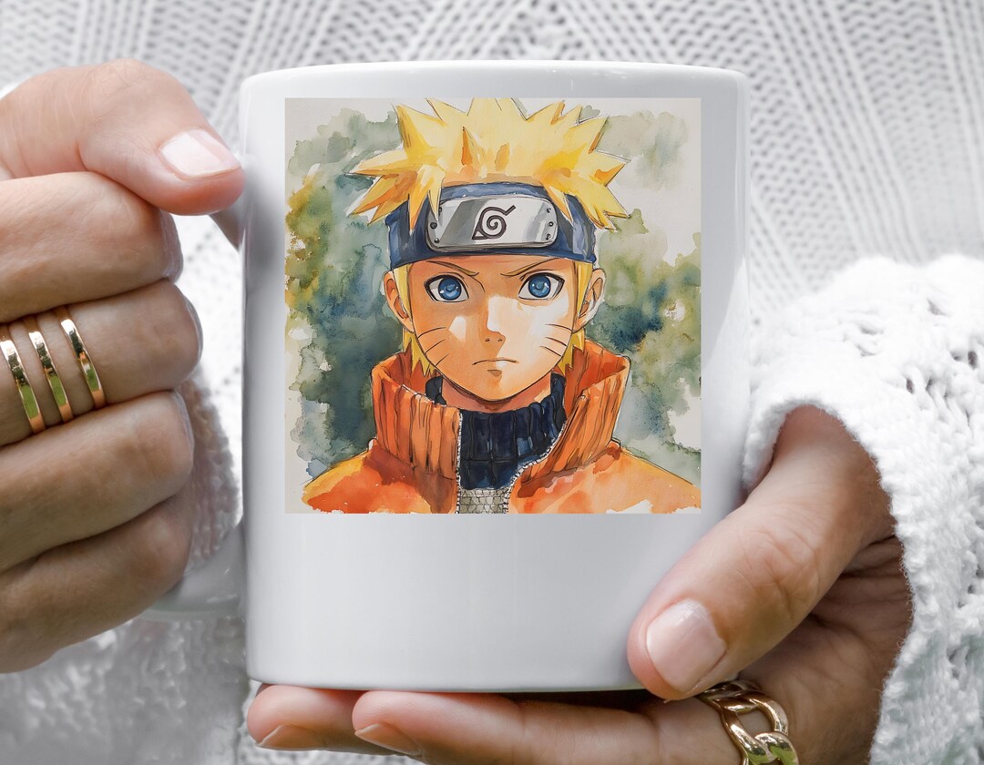 Anime-inspired Ceramic Mug, Naruto Coffee Cup, Gift for Fans, Home ...