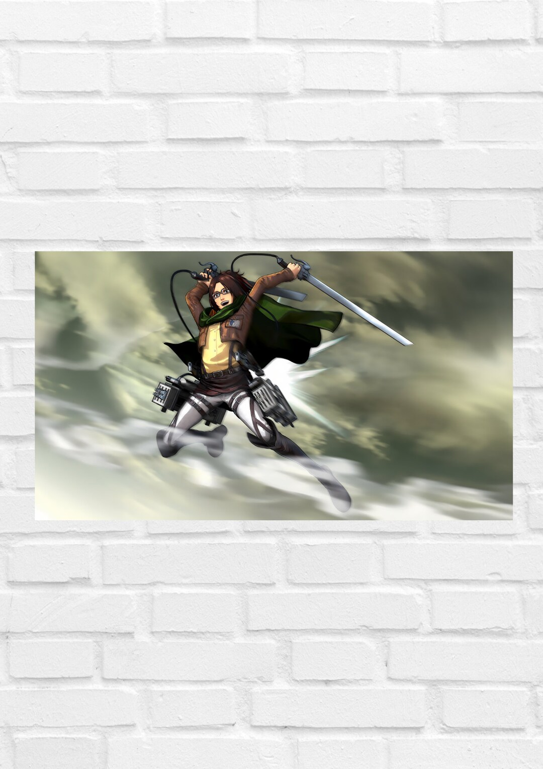 Hange Anime Poster Hange Anime Wall Art Hange Anime Wall Décor Attack ...