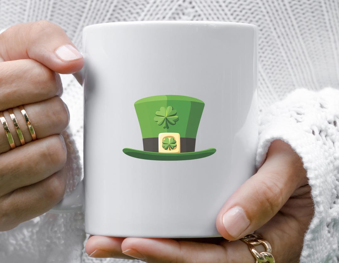St. Patricks Day Coffee Cup, Gift for Friends, Home Office Decor ...
