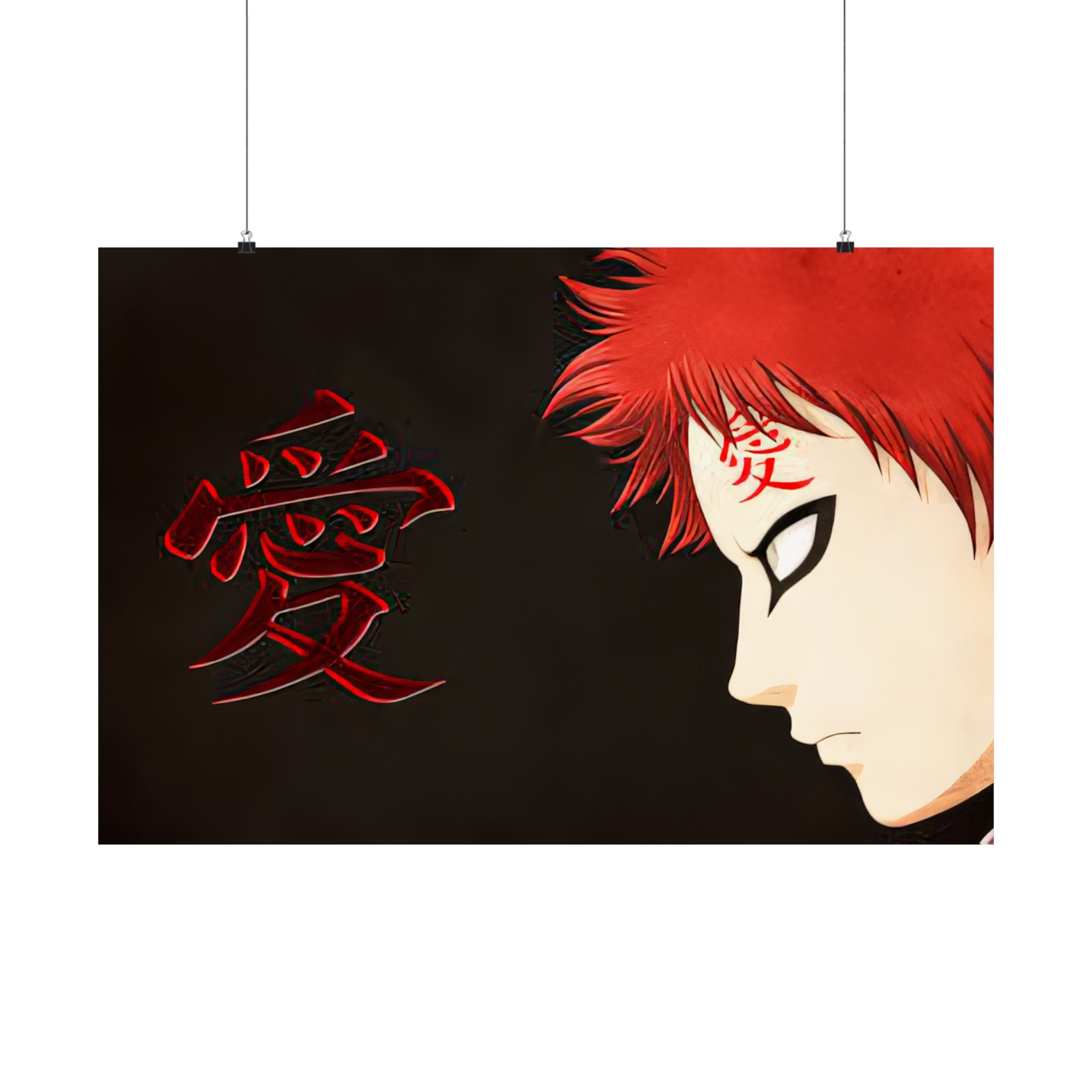 Gaara X Naruto Anime Wall Art Gaara Anime Poster Gaara Anime Wall Décor ...