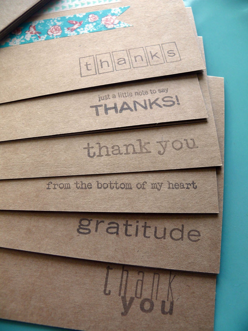 Greeting Card Set Blank Card Set Stationery Set Thank You | Etsy