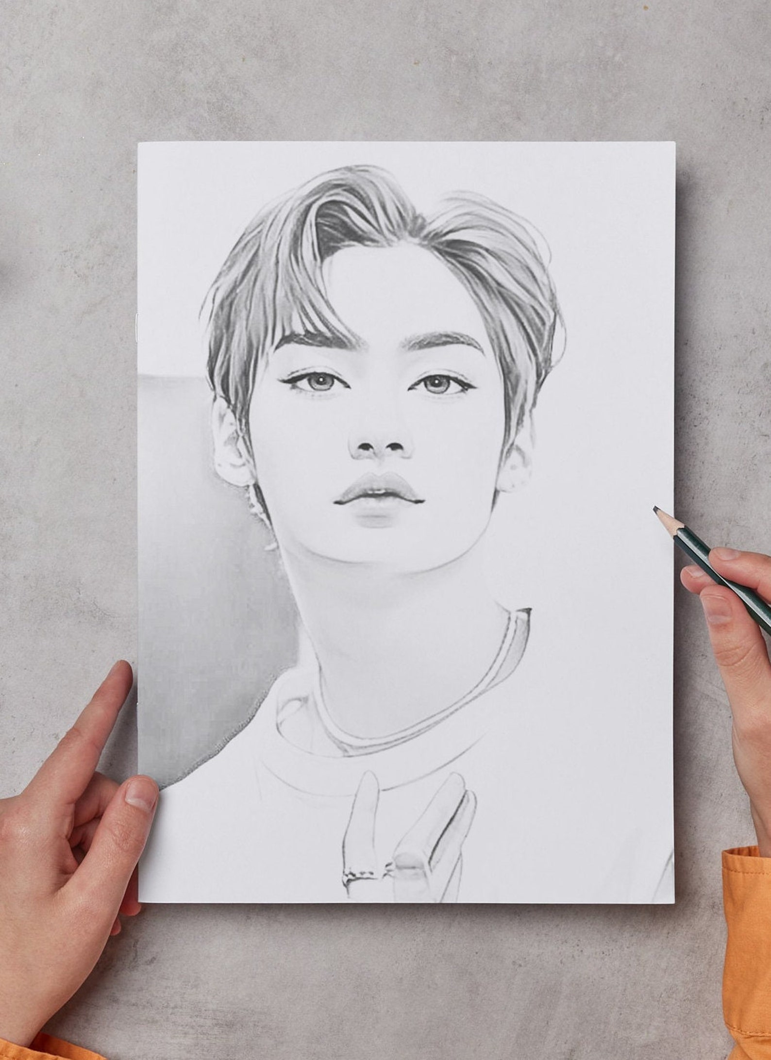 Stray Kids K-pop Coloring Book: 40 Page Printable (STAY Fan Art ...