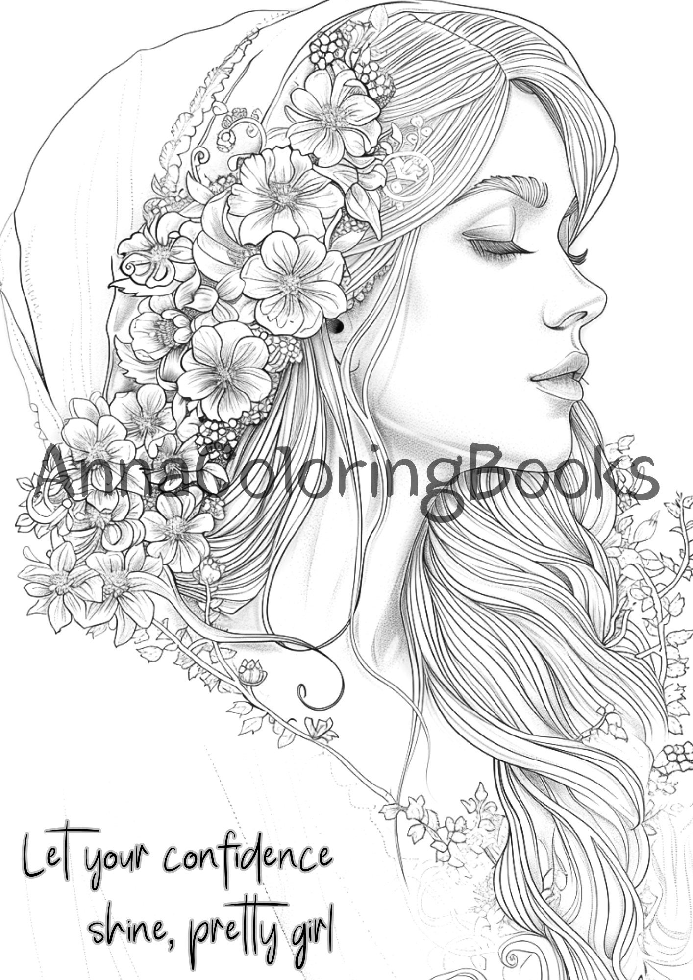 Coloring Book for Women, Inspirational Quotes, Motivational Quotes ...