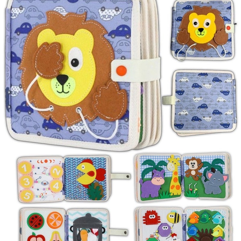 Quiet Busy Book - Etsy