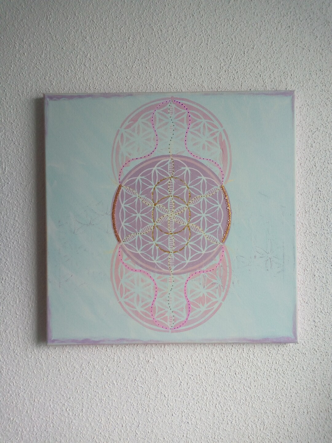 Mandala trinity of Love, Art, Photograph, Mural, Picture, Sacred ...