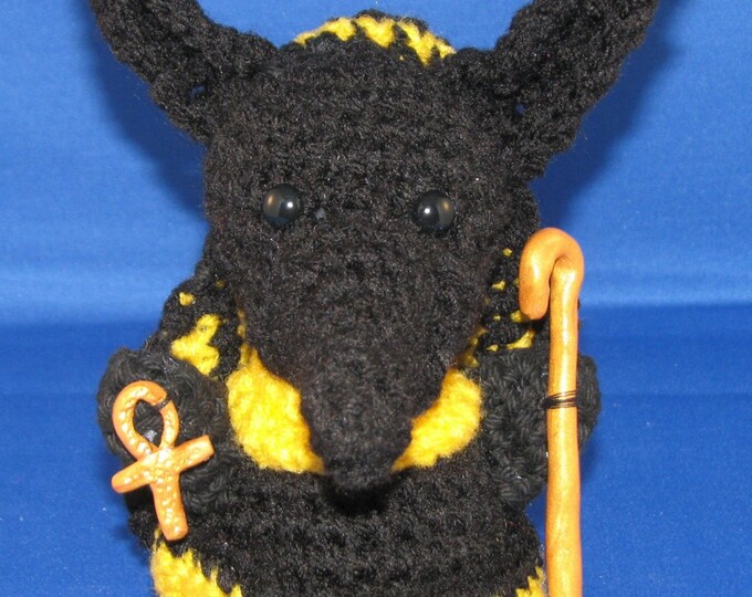 Crochet Anubis Doll - Etsy