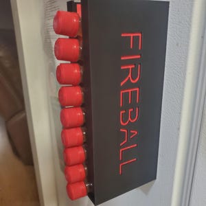 Fireball Shot Dispenser - Magnetic, Wall Mount, & Bar Top - Etsy