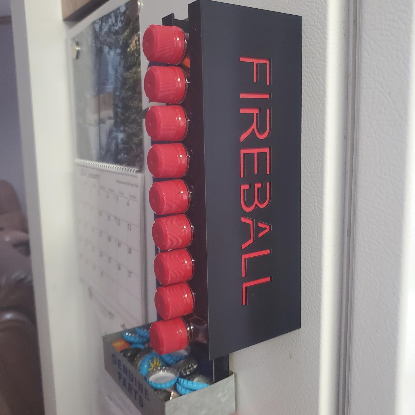 Fireball Shot Dispenser - Magnetic, Wall Mount, & Bar Top - Etsy