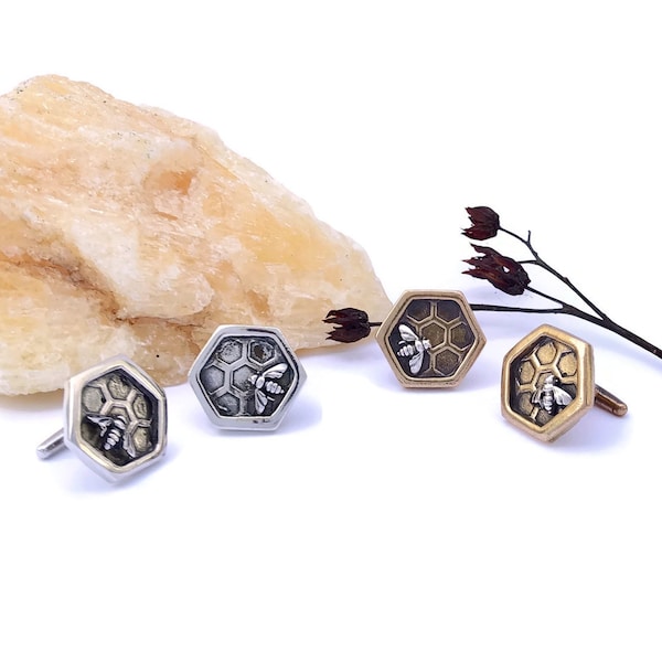 Bee Cufflinks - Etsy Canada