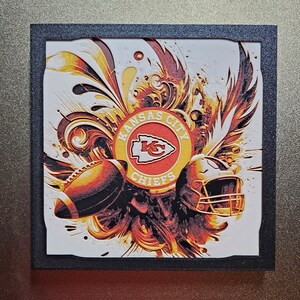 Kansas City Chiefs 3D Printed Picture Hueforge - Etsy