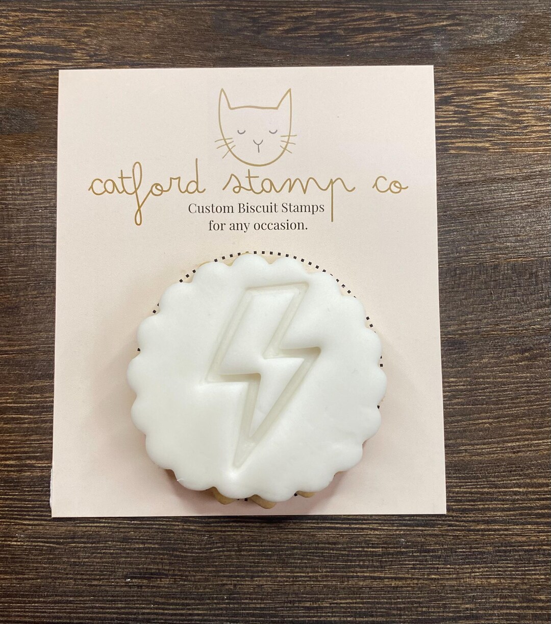 Lightning Bolt Fondant Stamp - Etsy