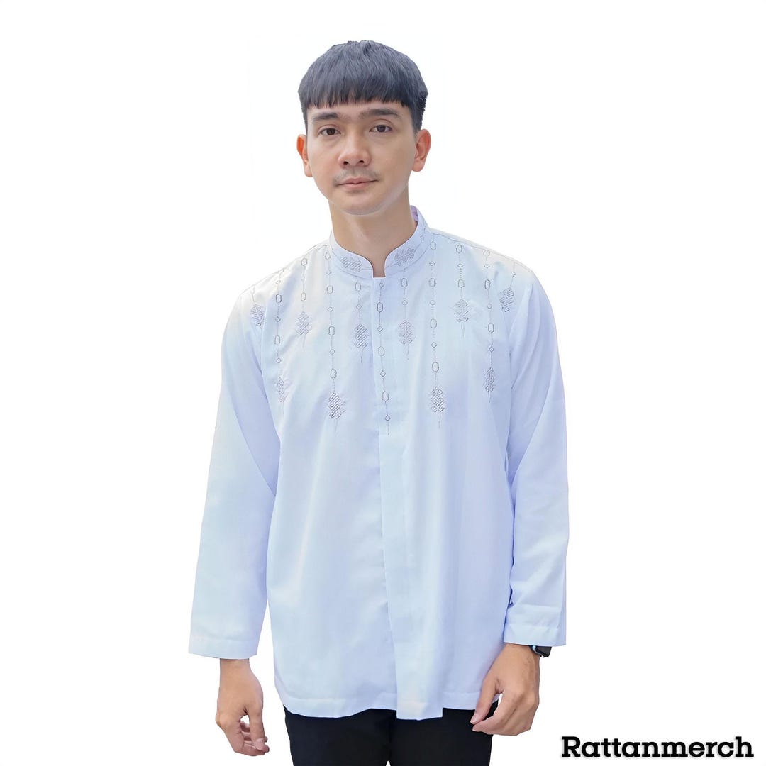 White Sameer Koko Shirt Cool and Neat Imported Cotton in White,cotton ...