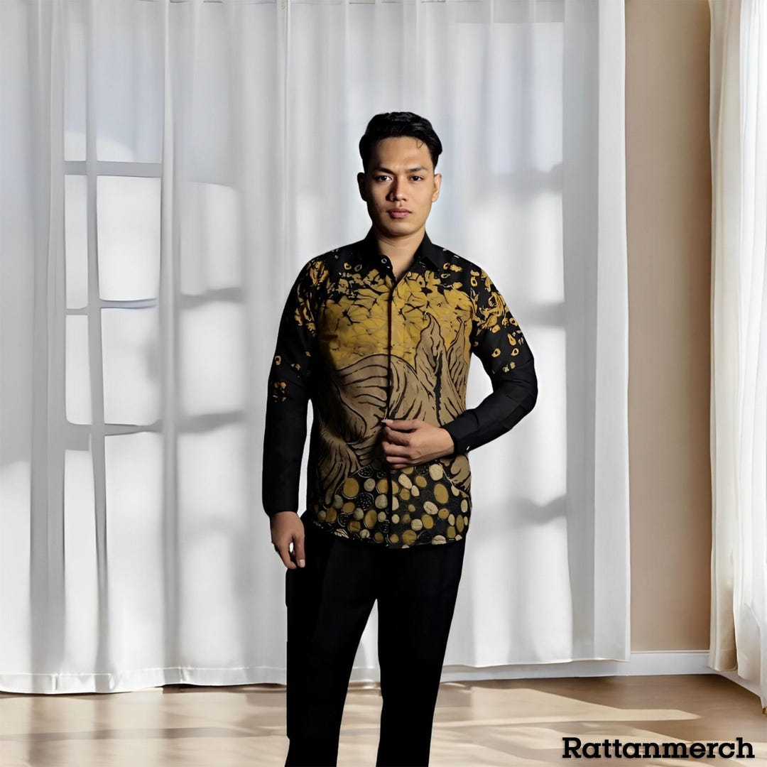 Batik Prabujaya Elegant and Suitable for Formal and Casual Events,men ...