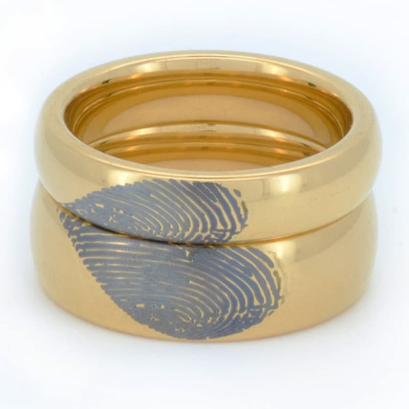 Fingerprint Ring - Etsy