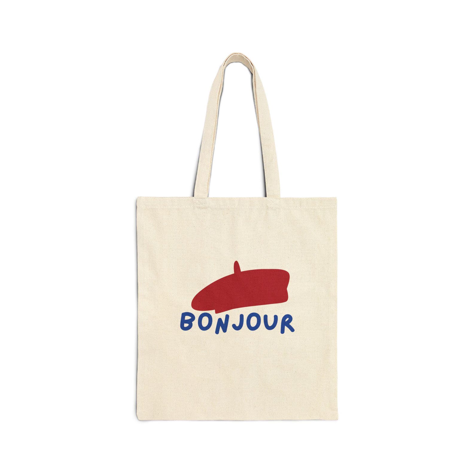 Bonjour, French Tote Bag, Aesthetic Tote Bag, French, Paris, Reusable ...
