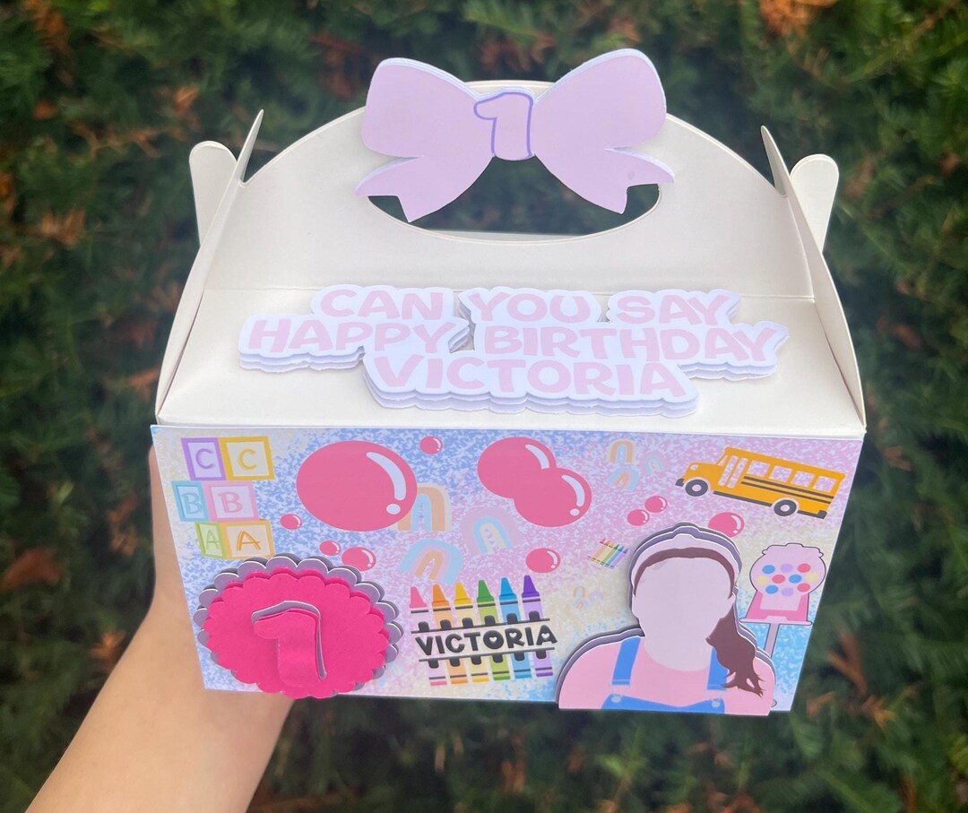 Ms Rachel Gable Boxes, Ms Rachel Party Favors, School Teacher Party ...