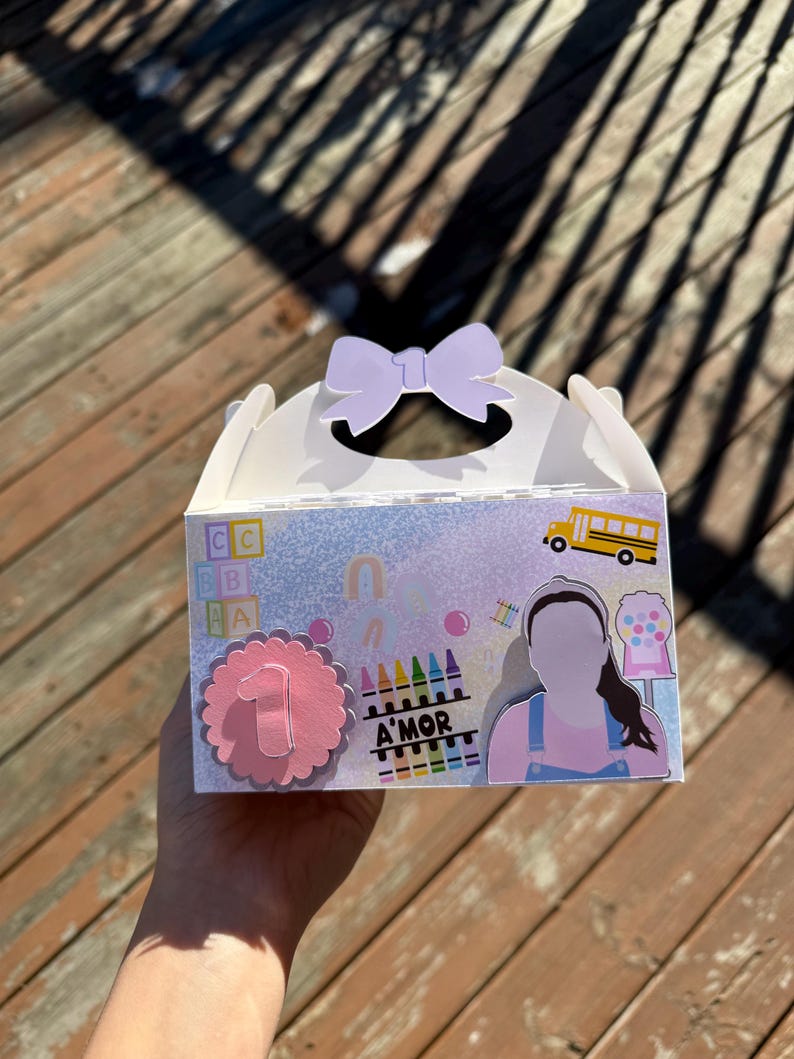 Ms Rachel Gable Boxes, Ms Rachel Party Favors, School Teacher Party ...