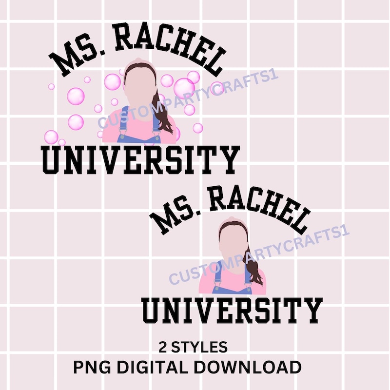 Ms Rachel Clipart - Etsy