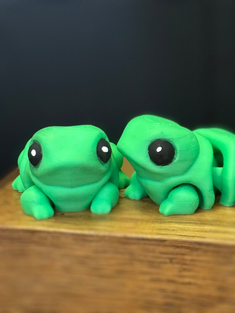 Adorable Mini Amphibian Tiny Butt Frogs, Cute Vibes, Fidget, Sensory, Therapy Toys, Anxiety, - Etsy