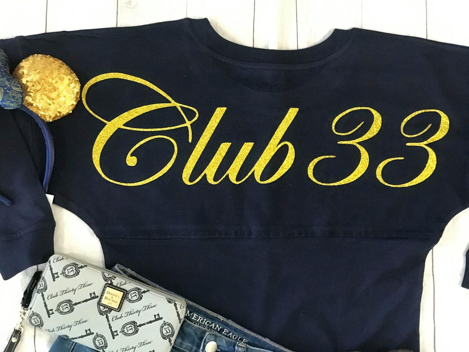Club 33 Sparkle Jersey Woman's Vinyl Pom Pom Jersey Shirt - Etsy