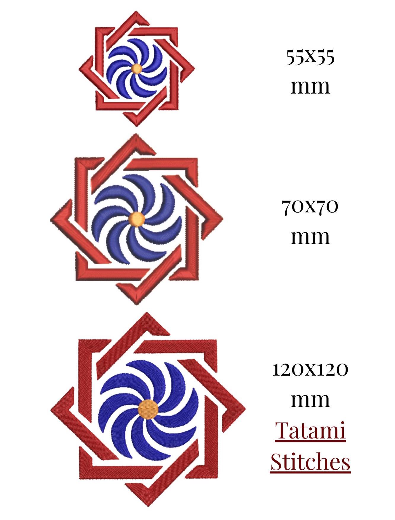 Arevakhach Armenian Symbol of Eternity/ Digital Embroidery Design ...