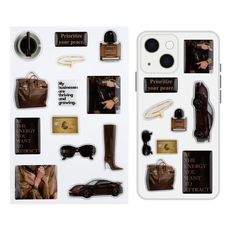 Epoxy Sticker - Etsy