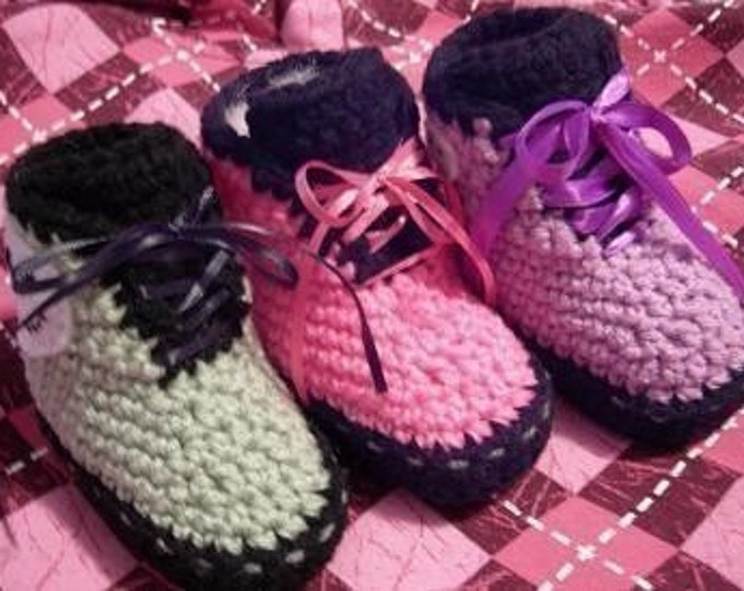 Baby Combat Boots-crochet Pattern - Etsy