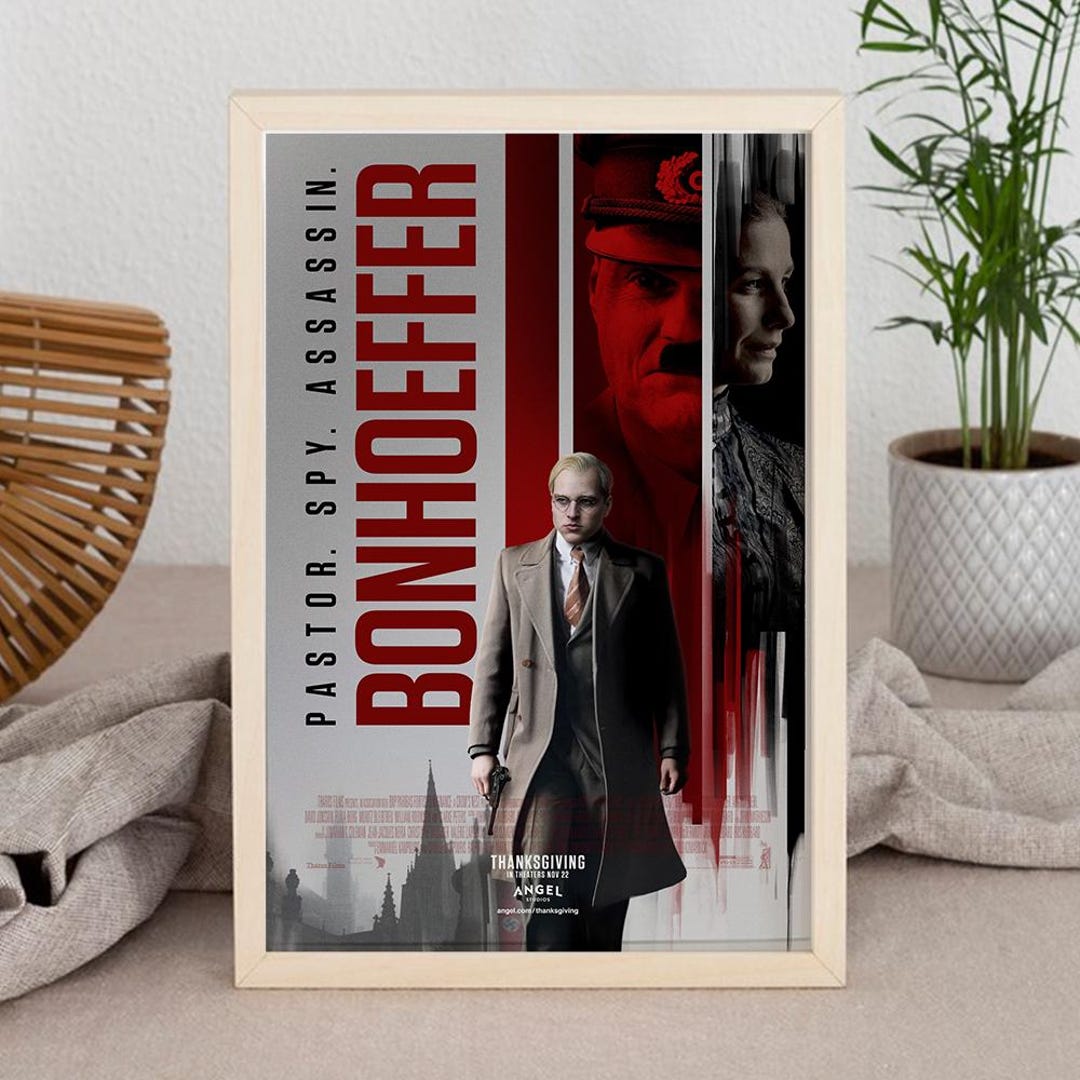 Bonhoeffer 2024 Movie Posters, Minimalist Art, Modern Art, Walldecor ...