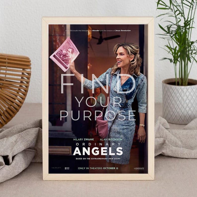 Ordinary Angels 2024 Movie Posters, Minimalist Art, Modern Art, Home ...