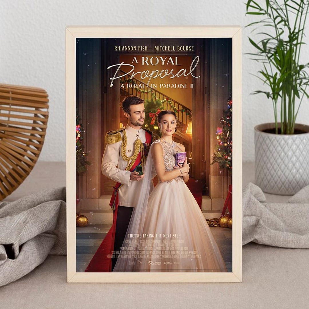 A Royal Proposal A Royal in Paradise II 2024 Movie Posters, Minimalist ...
