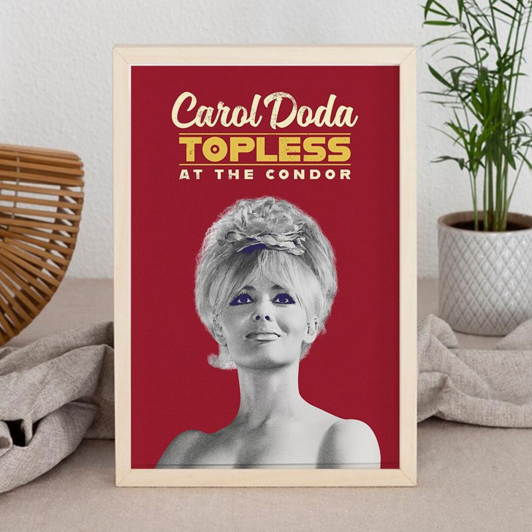 Carol Doda Topless at the Condor Movie Posters, Minimalist Art, Modern ...
