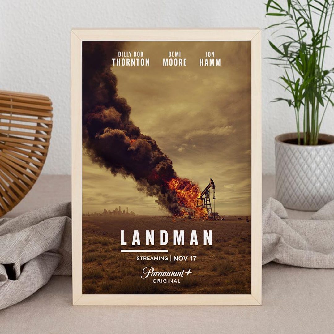 Landman Movie Posters, Minimalist Art, Modern Art, Home Decor, Vintage ...
