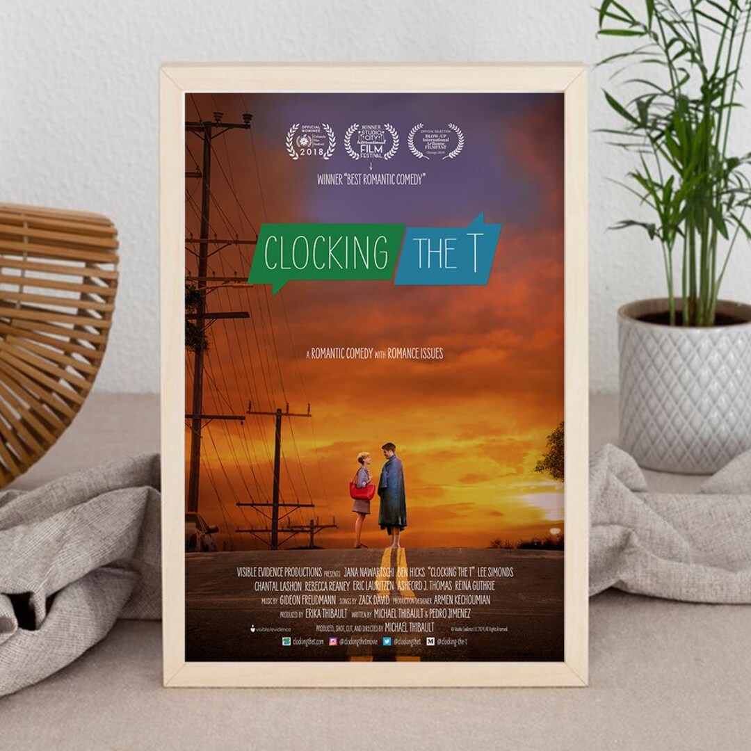 Clocking the T 2024 Movie Posters, Minimalist Art, Modern Art, Home Decor, Vintage Movie Posters ...