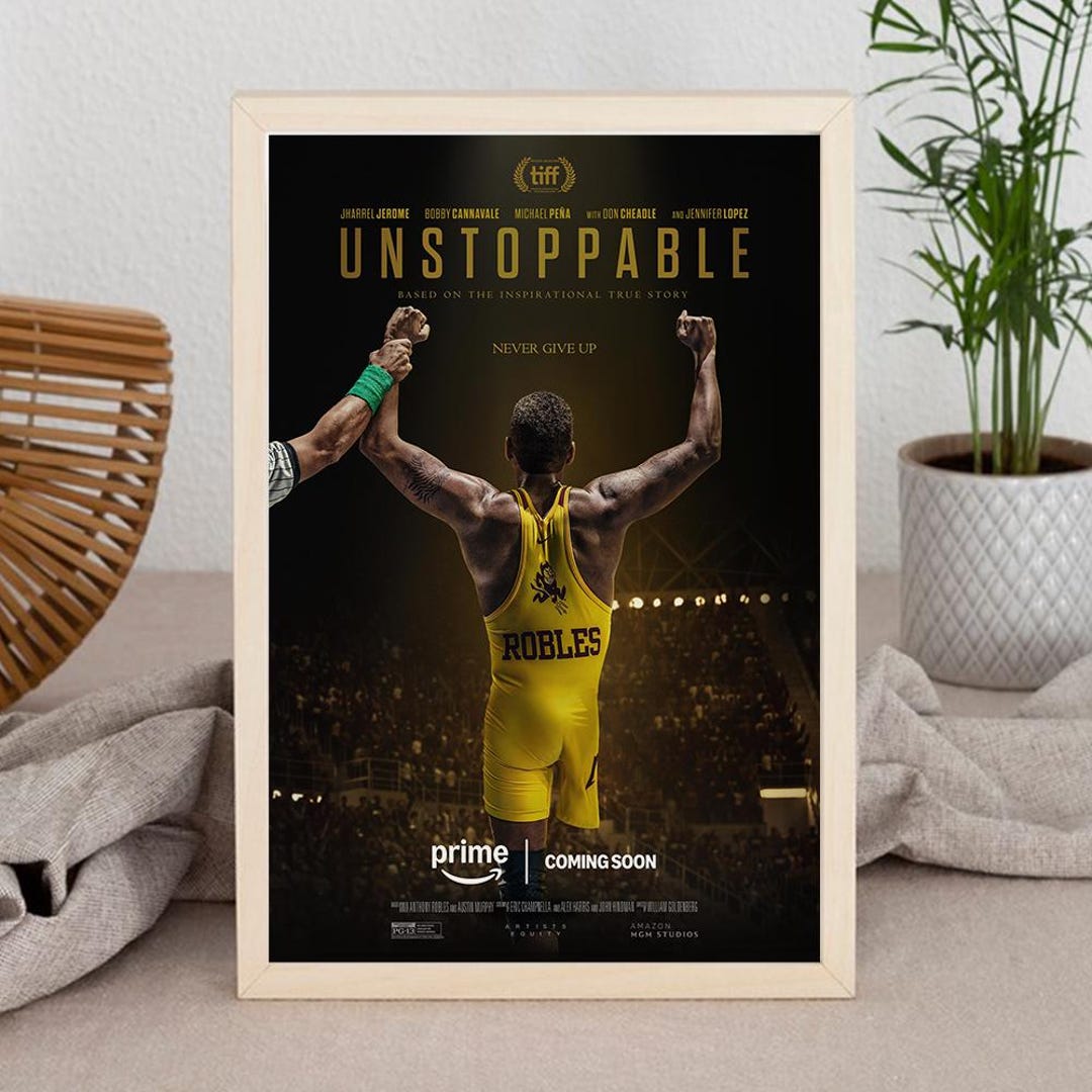 Unstoppable 2024 Movie Posters, Minimalist Art, Modern Art, Home Decor ...