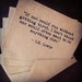 4-pack Running Quotes Cards Vintage Typewriter Font Blank Inside - Etsy