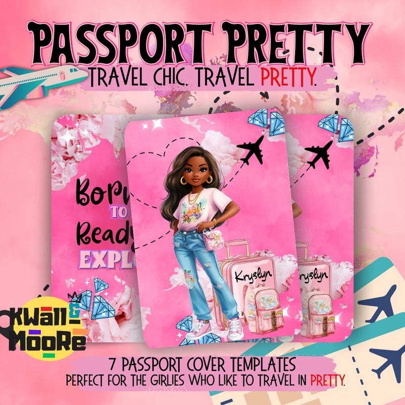 Passport Graphic Vacation - Etsy