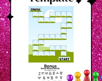 Canva Editable 20x16 Drag and Drop Game Board Template, Any Occasion ...