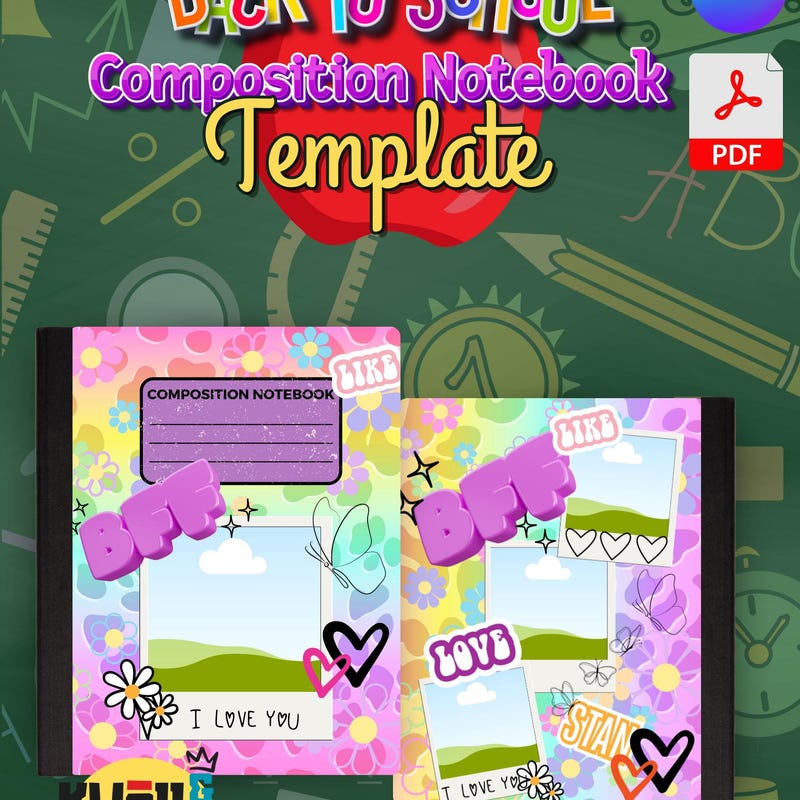 Composition Labels - Etsy