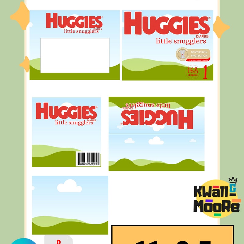 Customized Diaper Box - Etsy